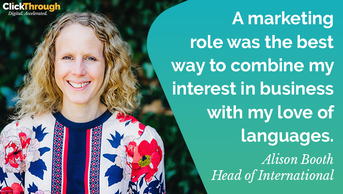 Alison Booth: How ClickThrough helped me combine my love of languages ...